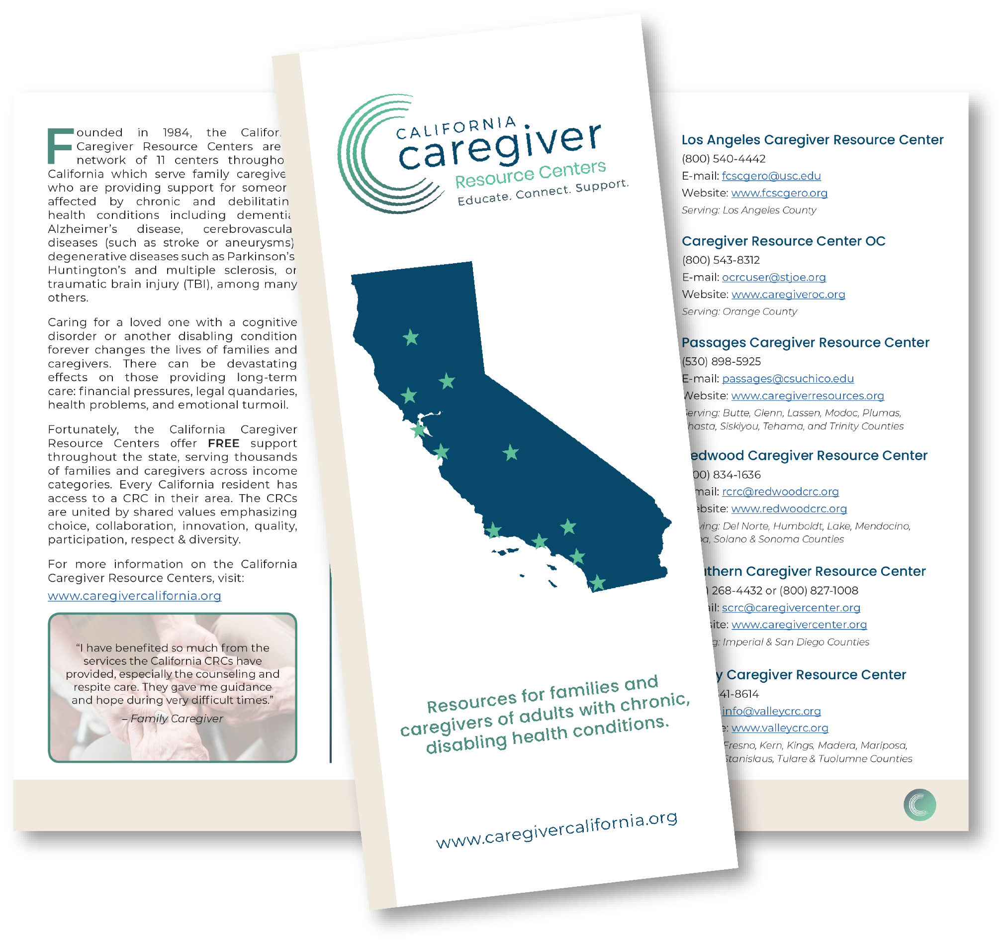 About California Caregiver Resource Centers | Caregiver Support